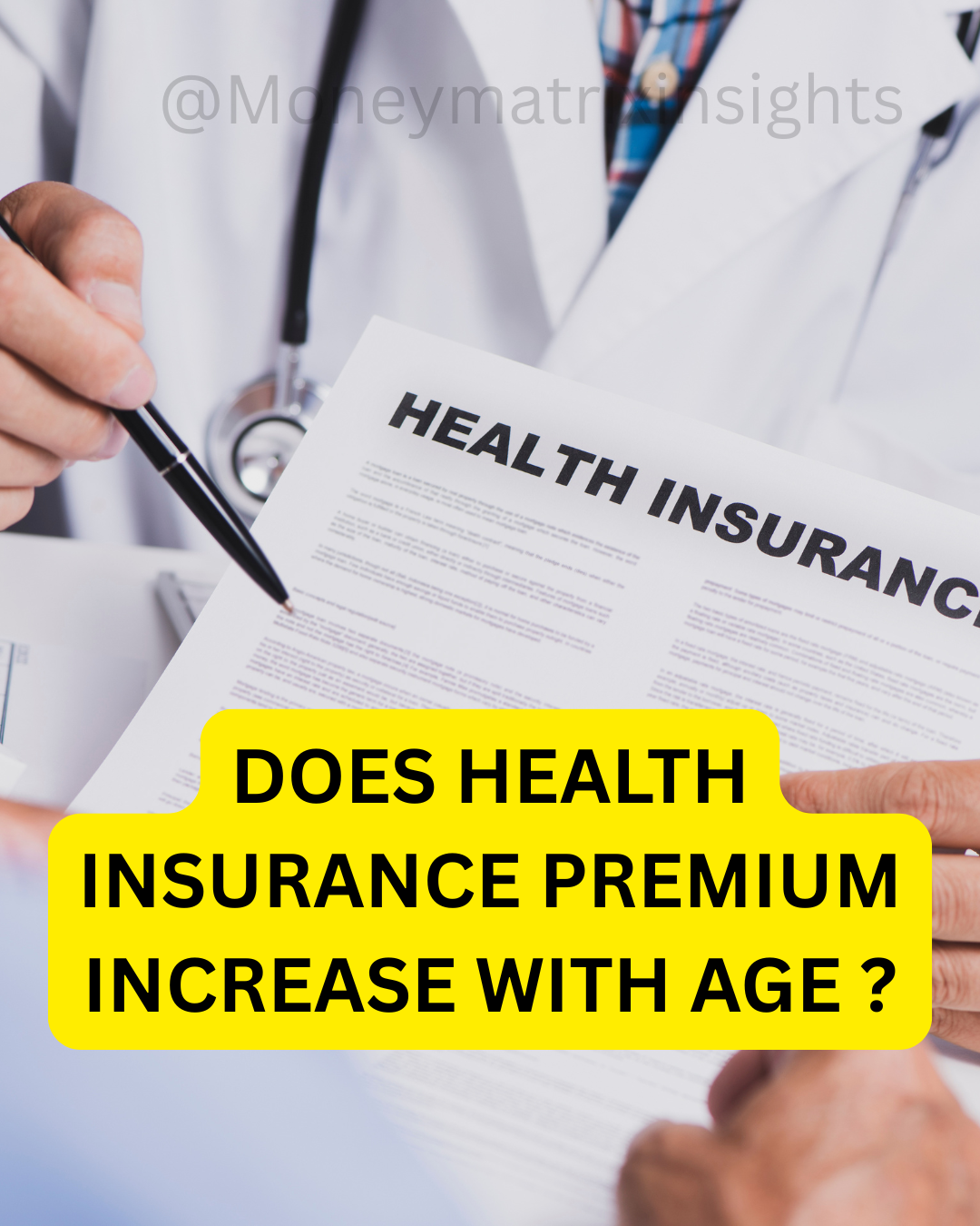 Does health insurance premium increase with age ? 2025